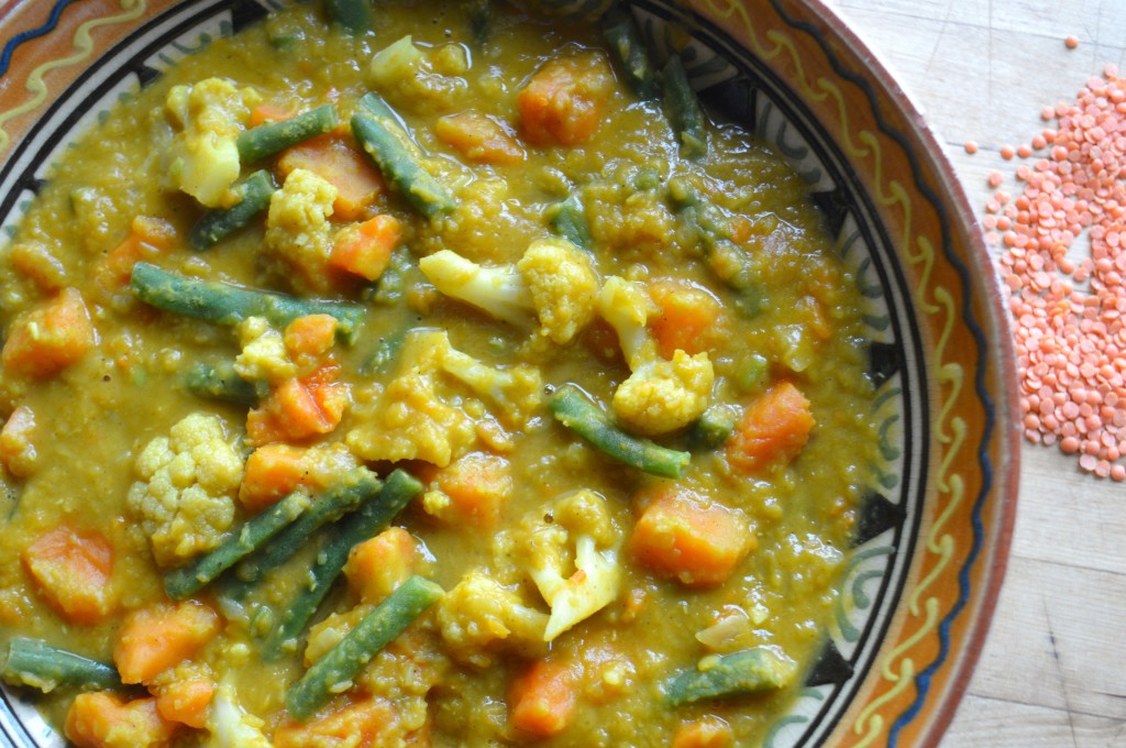 Indian Vegetables With Coconut Lentils Vegan High Protein Indian Vegetables With Coconut Lentils Vegan High Protein