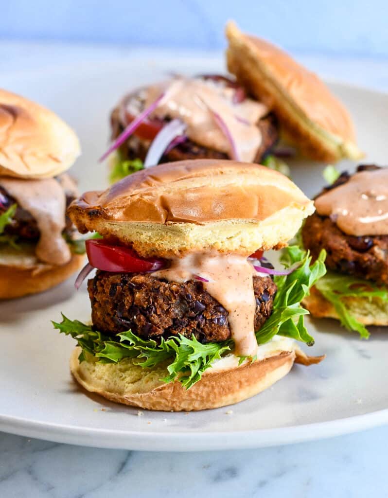 Vegan Black Bean Burgers Grilled | Eat Well Enjoy Life