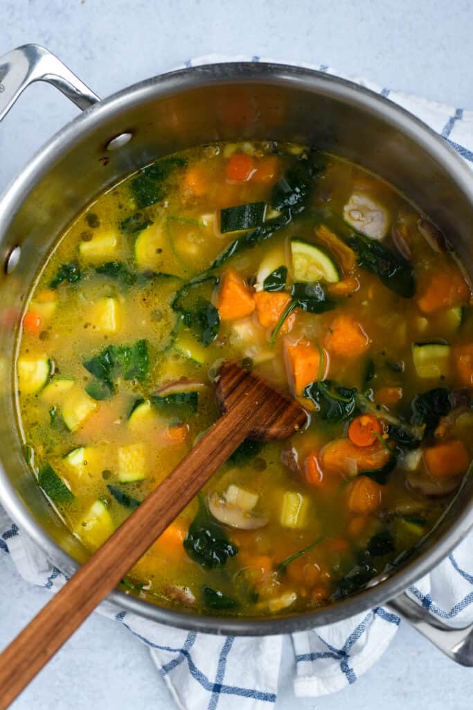 Autumn Vegetable Soup (Vegan Paleo) | Eat Well Enjoy Life
