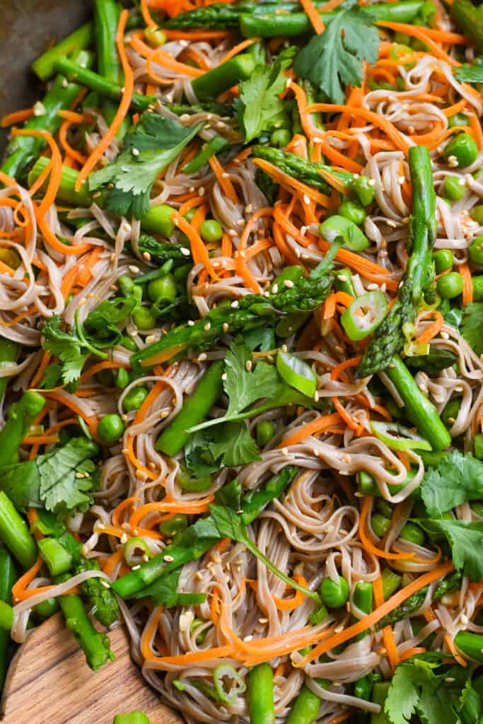 Stir Fried Soba Noodles with Vegetables | Eat Well Enjoy Life