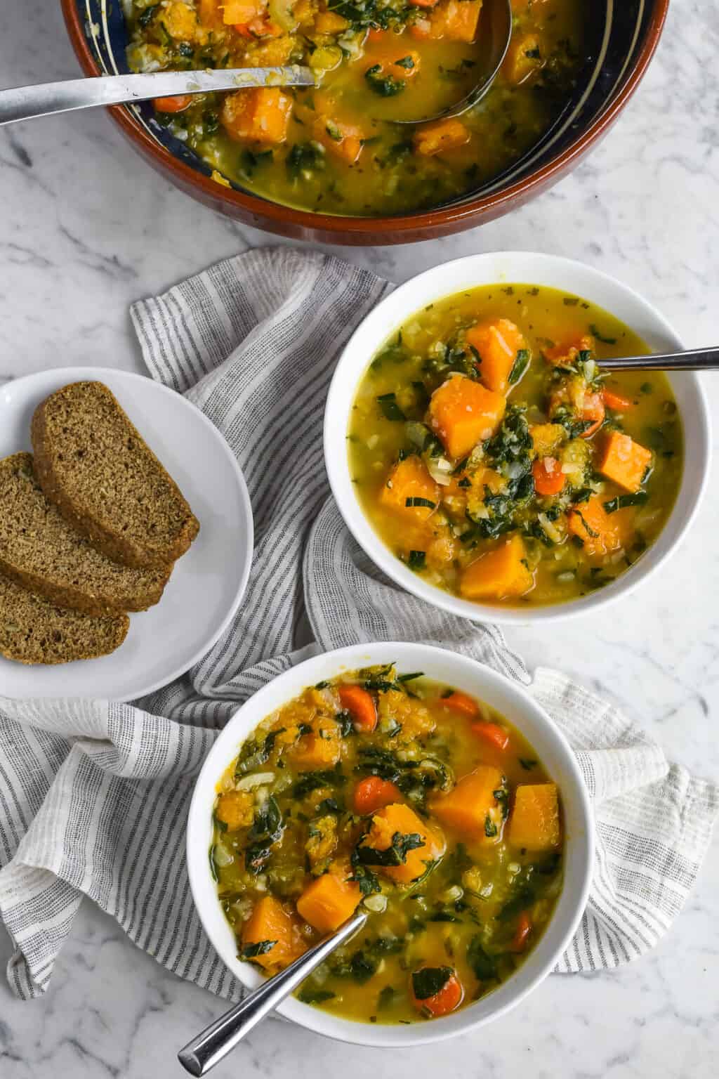 Butternut Squash Vegetable Soup | Eat Well Enjoy Life
