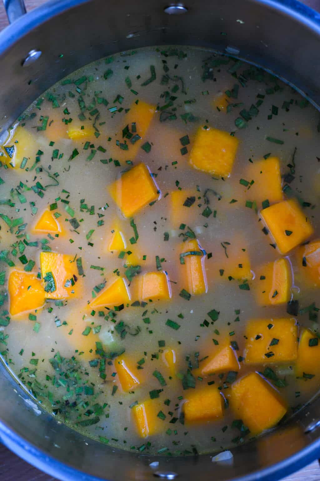 Butternut Squash Vegetable Soup | Eat Well Enjoy Life