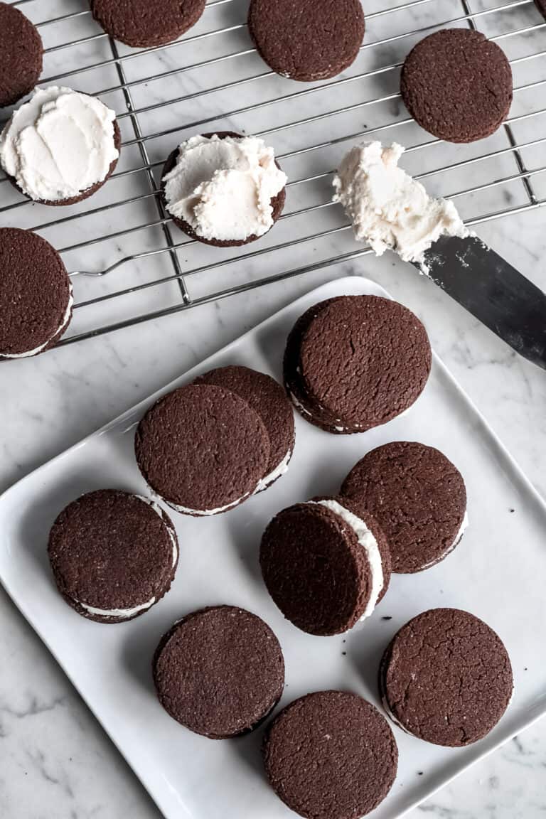 Healthy Homemade Oreos (Gluten-Free, Dairy-Free)