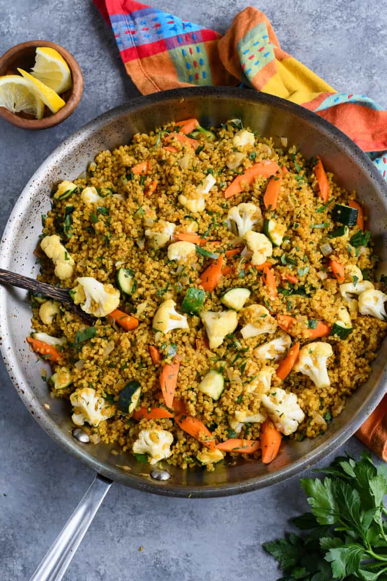 Middle Eastern Quinoa with Vegetables | Eat Well Enjoy Life