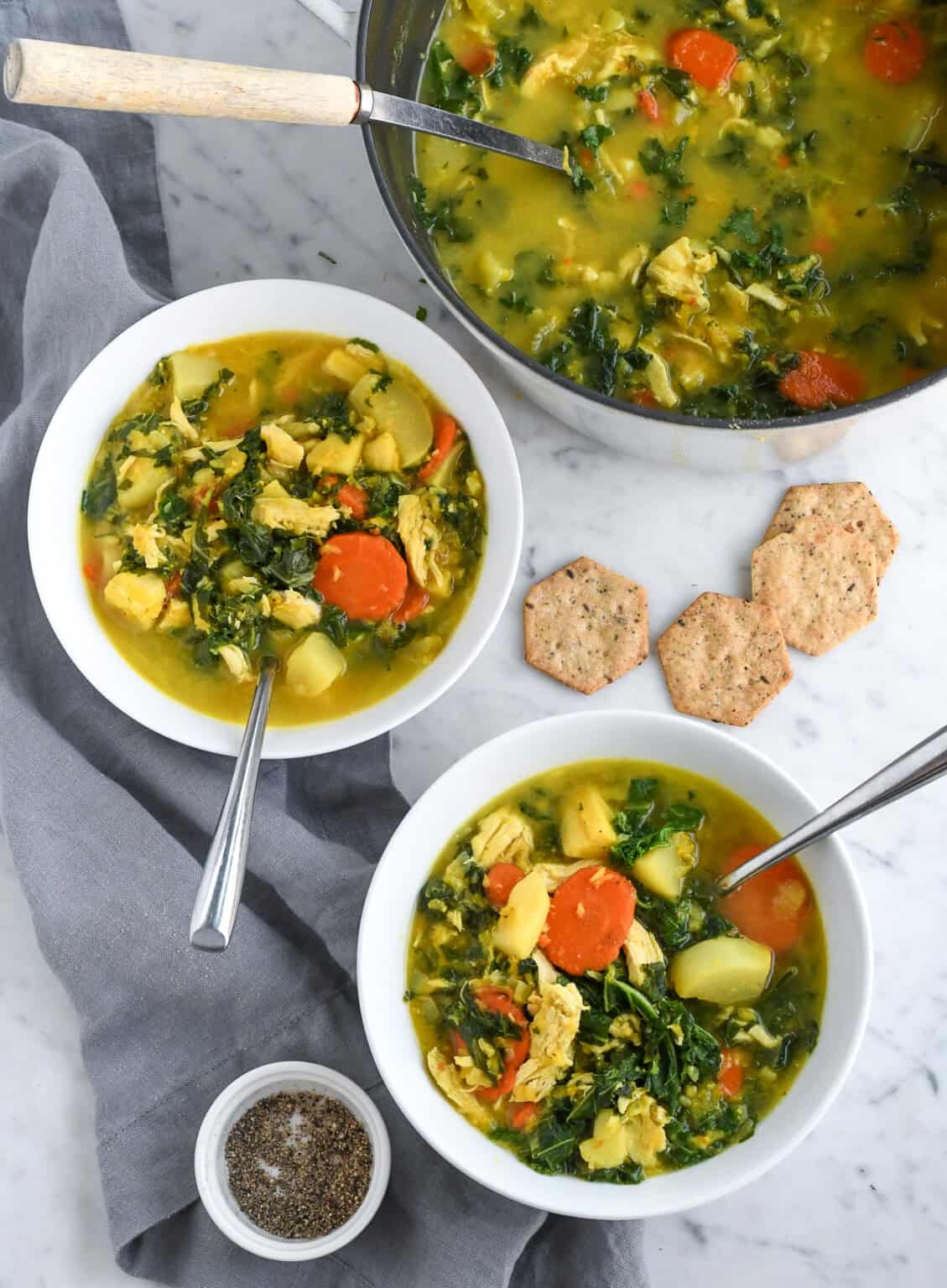 Immunity Boosting Soup (Vegan or Paleo)