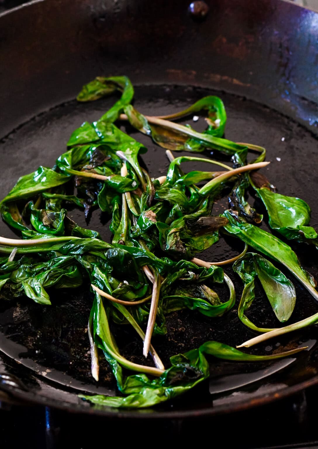 Sautéed Wild Ramps
