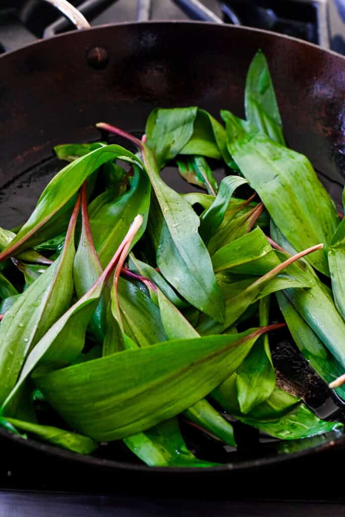 Sautéed Wild Ramps